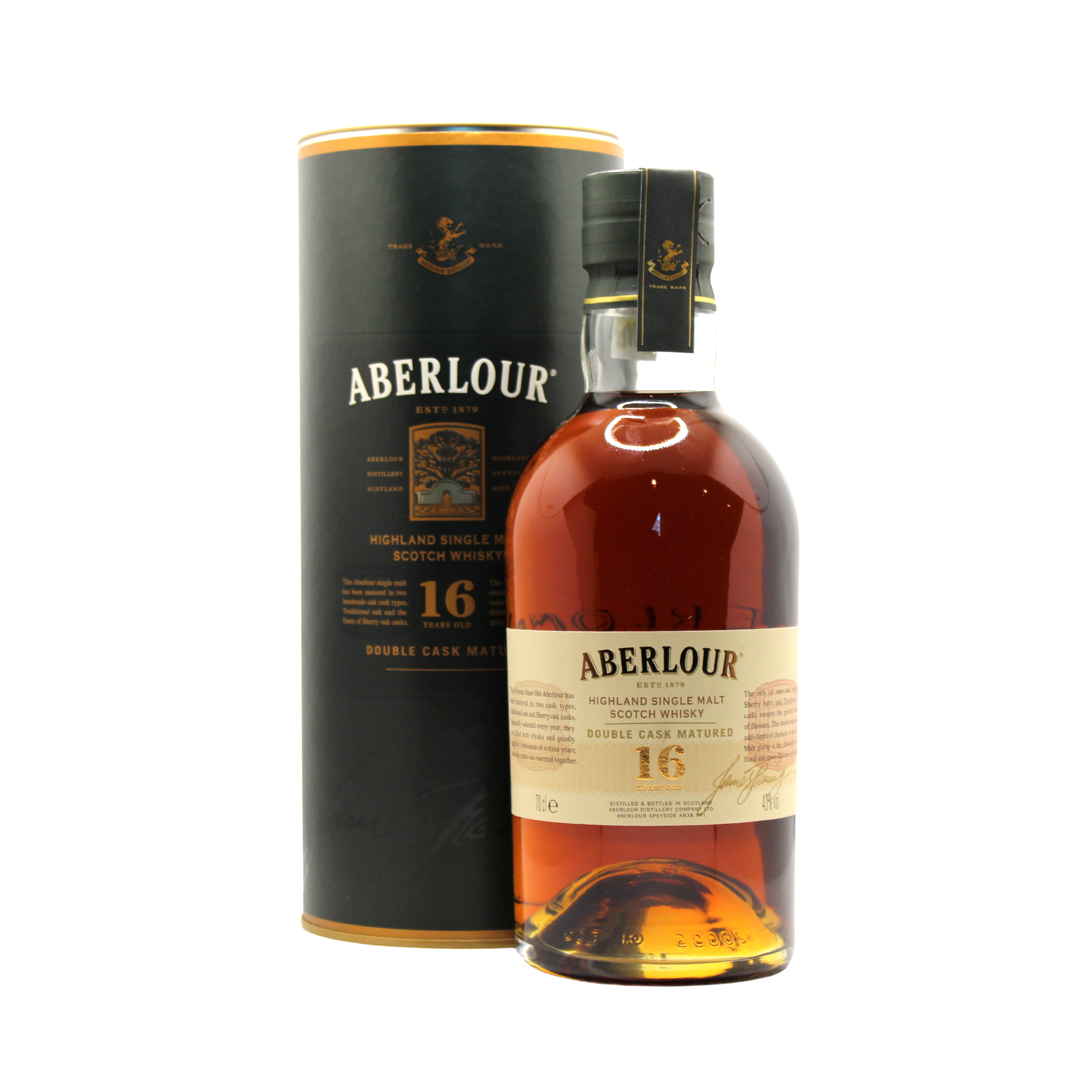 Aberlour 16 Y/O Highland Double Cask Single Malt Scotch Whisky ...