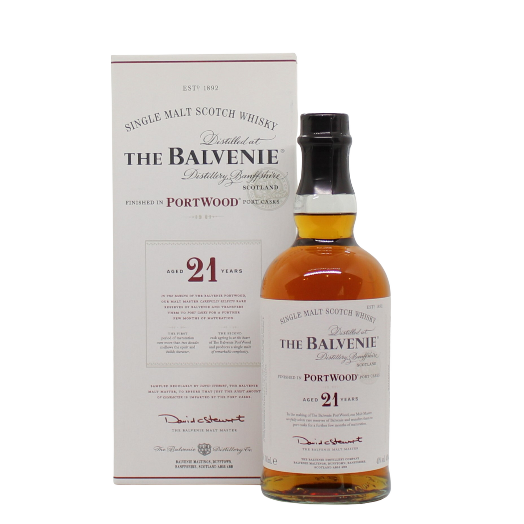 Balvenie 21 Year Old Port Wood Single Malt Scotch Whisky – Mizunara ...